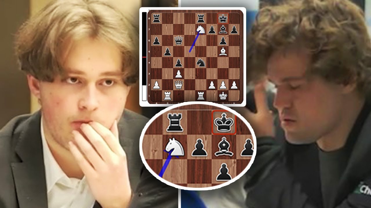Magnus Carlsen Plays Grunfeld Defence Opening vs Vincent Keymer in 2023 ...