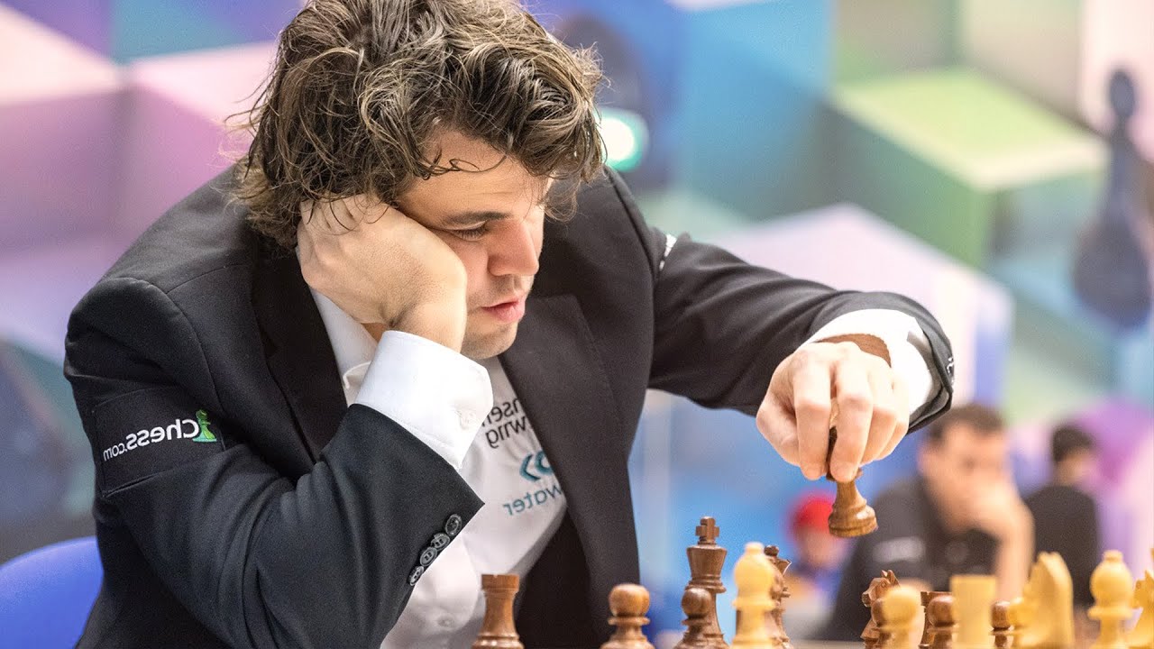 Magnus Forced to Win a Simple Endgame