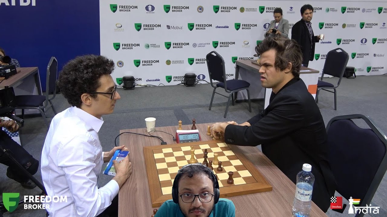 Magnus Carlsen never gives up | Carlsen vs Caruana | World Blitz 2022 ...