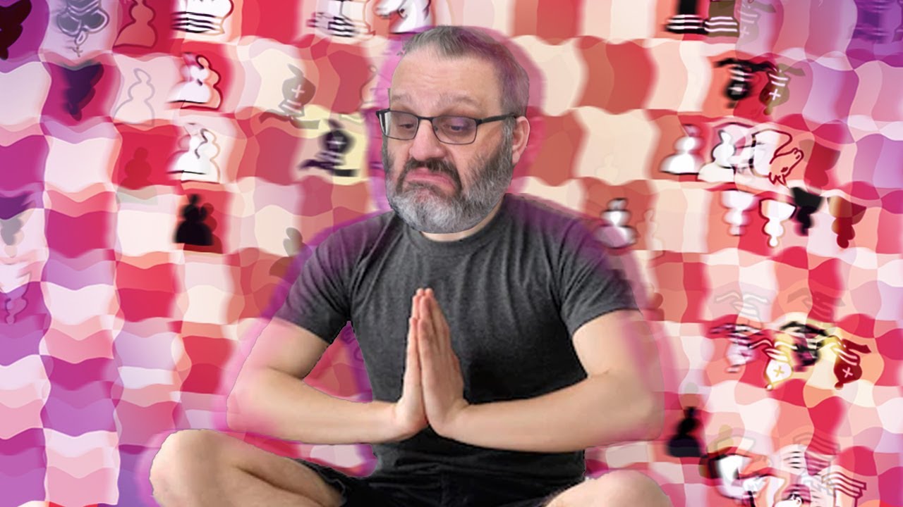 GM BEN FINEGOLD BECOMES ONE WITH THE CHESS BOARD