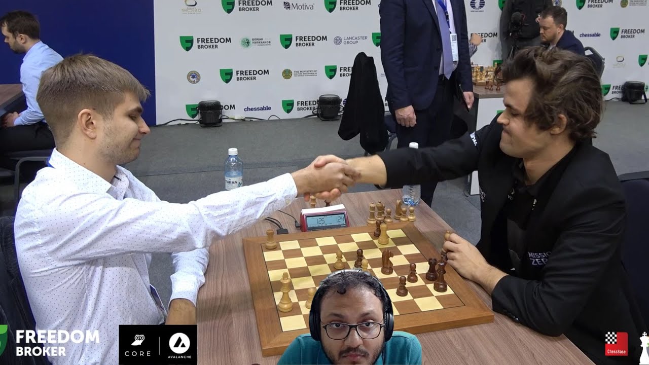 He beat Magnus Carlsen using just 90 seconds | Sarana vs Carlsen ...