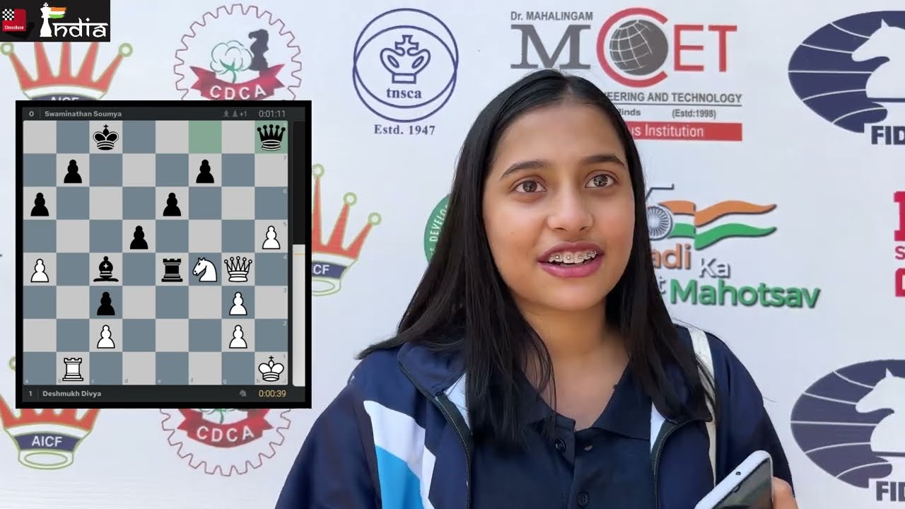 WGM Divya Deshmukh saves the day | National Teams 2023