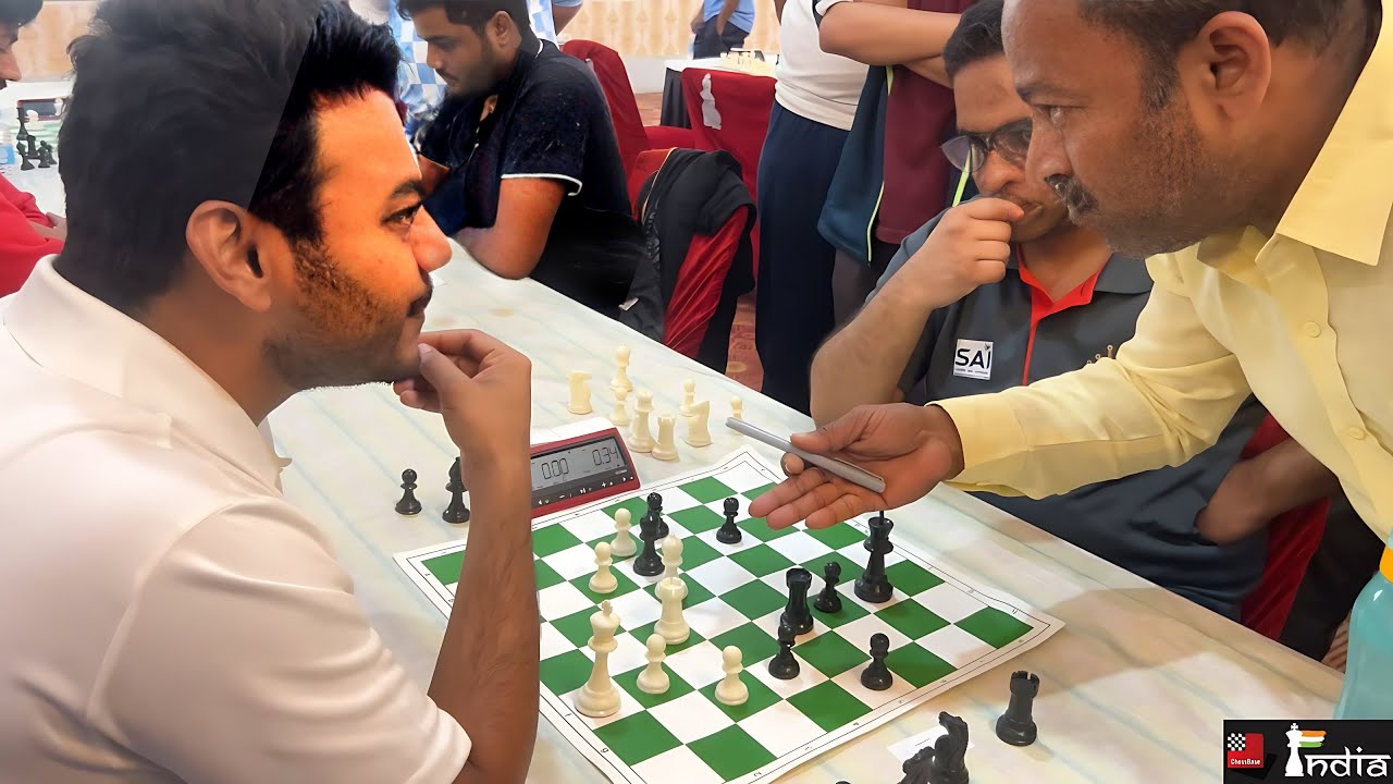 The confusion of when to call the Arbiter? | Awadh Chaitanya vs FM Aradhya Garg