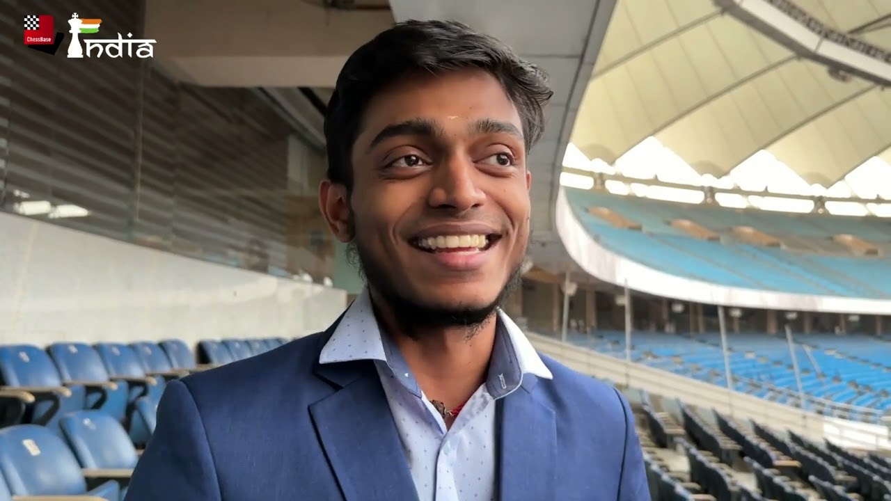 GM Aravindh Chithambaram wins the 20th Delhi GM 2023 with 9.5/10