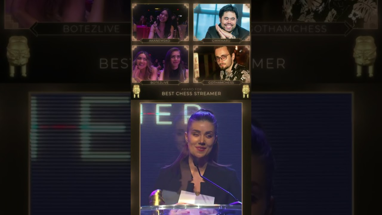 Hikaru on losing the Best Chess Streamer award