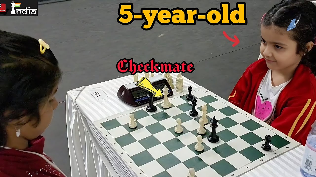 The Joy of winning your first ever Chess game | Srisha vs Devishi | CCS ...