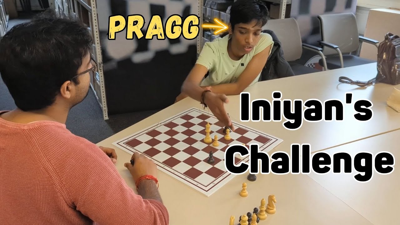 What an endgame! The Iniyan Challenge ft. Praggnanandhaa