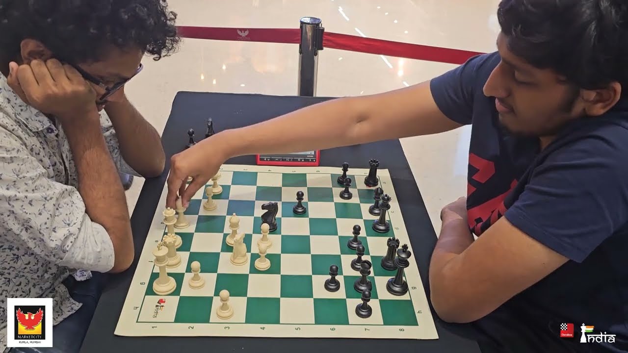 The final round contest | Saumil Nair vs Mihir Shah | ChessBase India ...