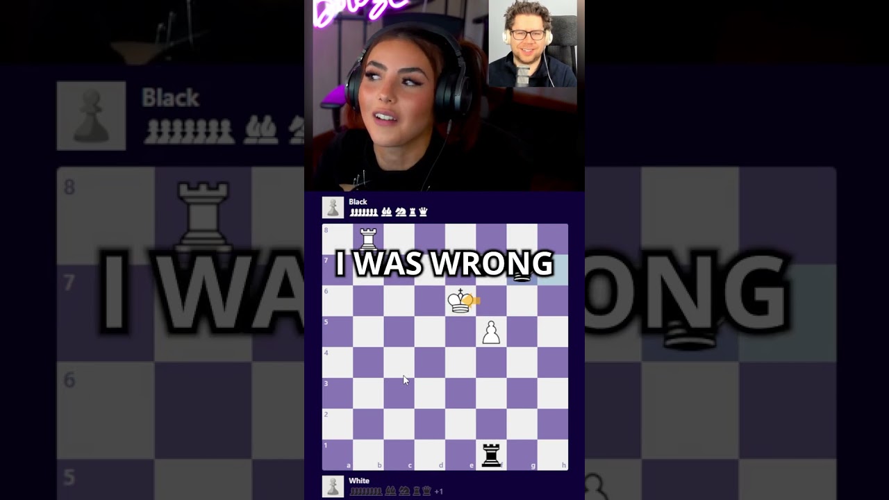 Teaching Andrea Botez chess…