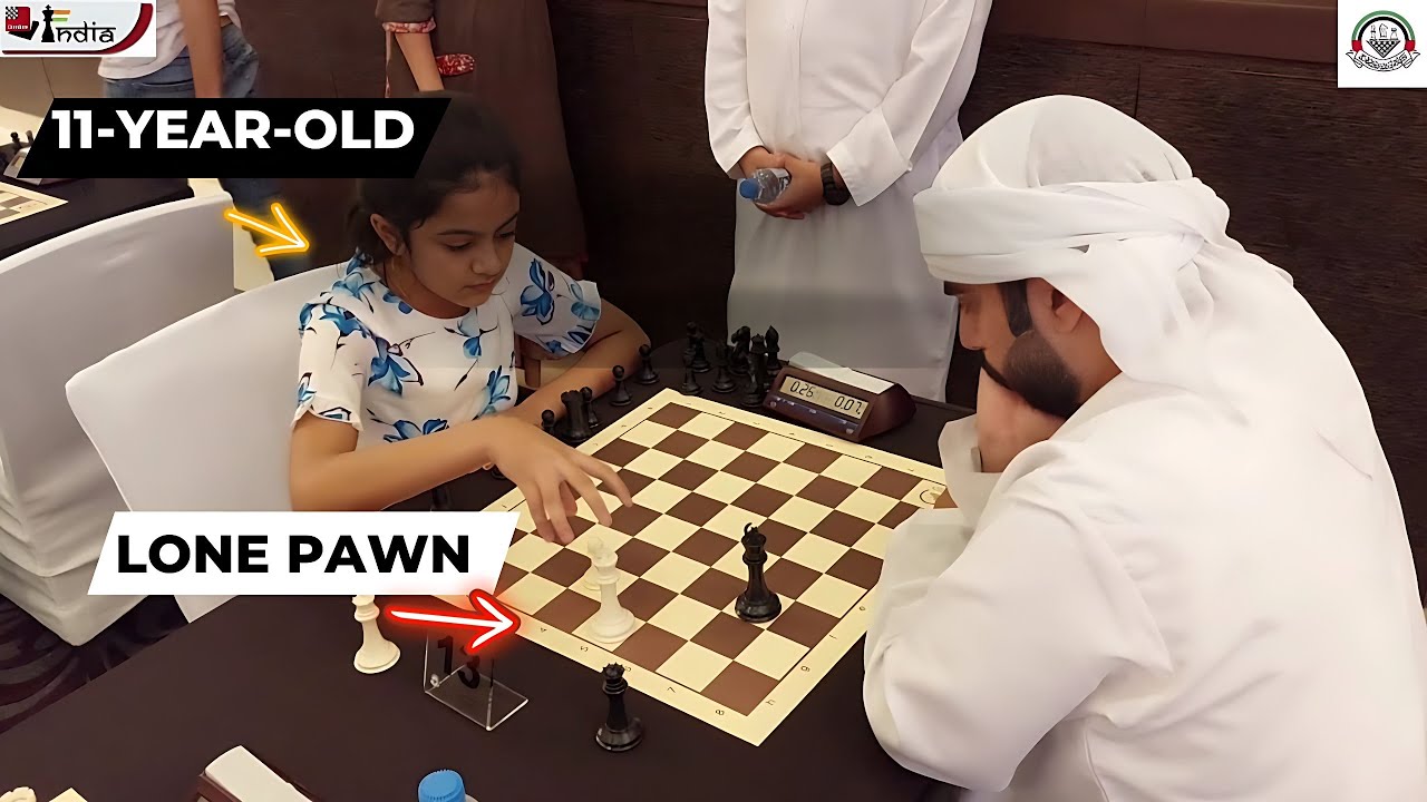 Can 11-Year-Old Andria win the Endgame with the correct technique? Al ...