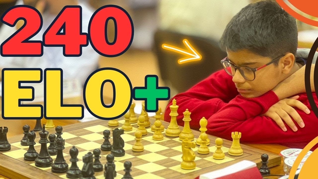 13-year-old Jaiveer Mahendru gains a massive 240 ELO at the Dubai Open 2023