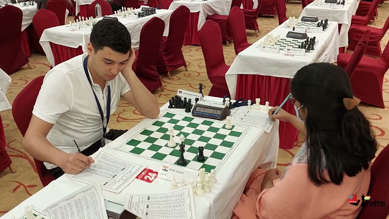 Defender’s nightmare - Rook and Bishop vs Rook Endgame | IM Armen vs Lasya | 2nd Maharashtra GM 2023