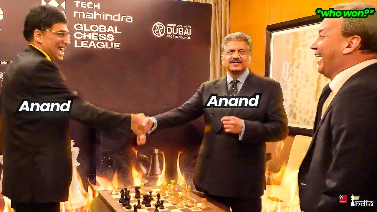 Anand vs Anand | The Game of the Legends | Global Chess League