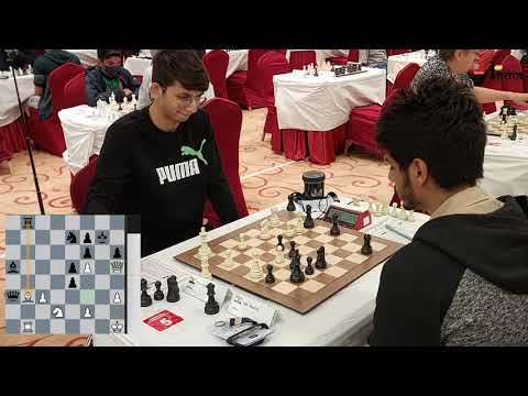 Hunting the runaway king - Arya Bhakta vs GM Akash G | 2nd Maharashtra ...