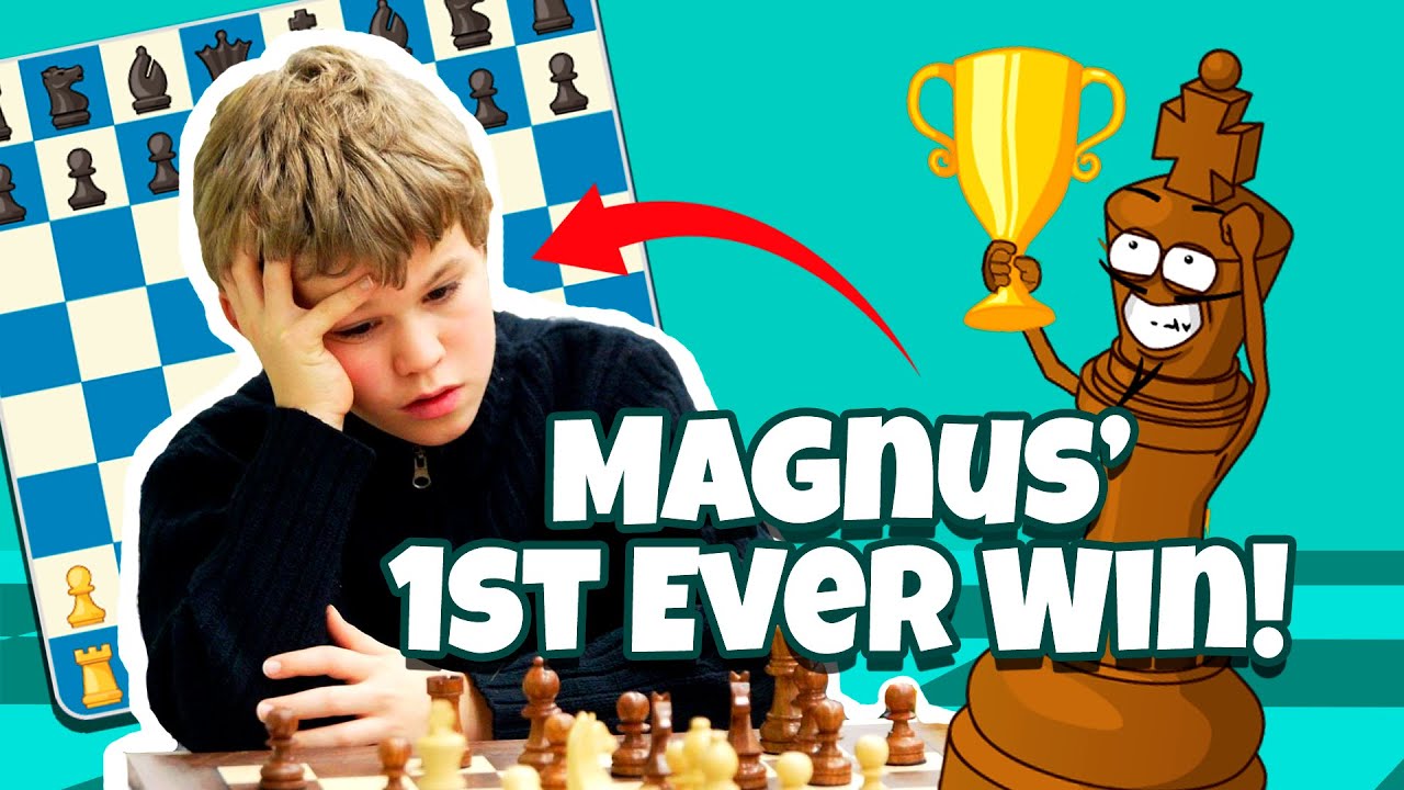Magnus Carlsen’s First-Ever Tournament Win at 9 Years Old | ChessKid