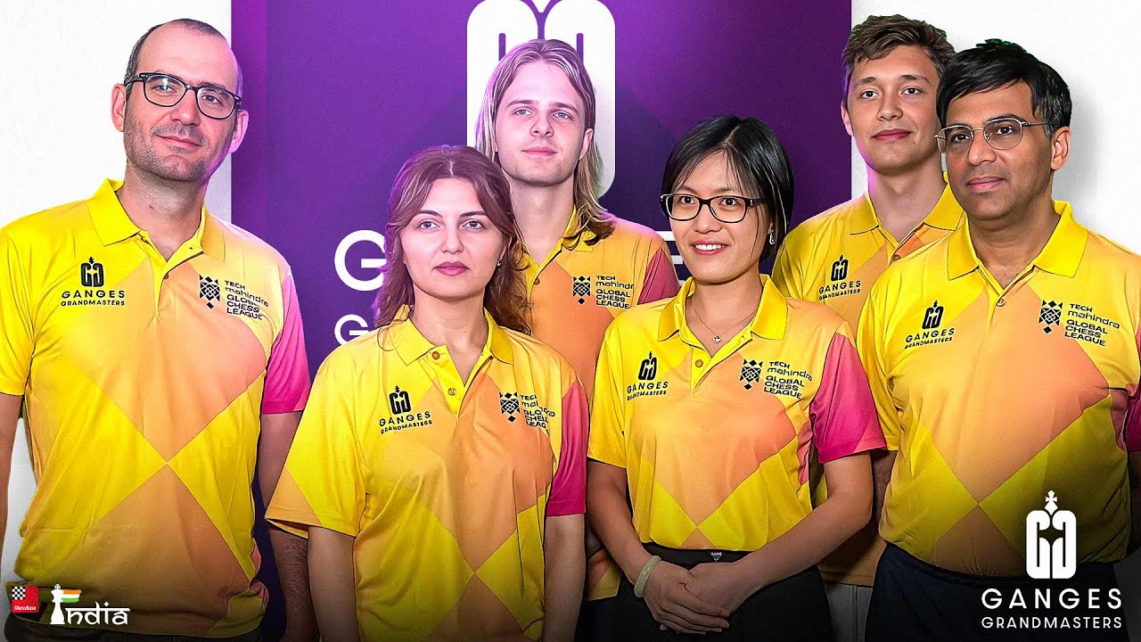 The EPIC Photoshoot of Ganges Grandmasters | Vishy Anand | Global Chess ...