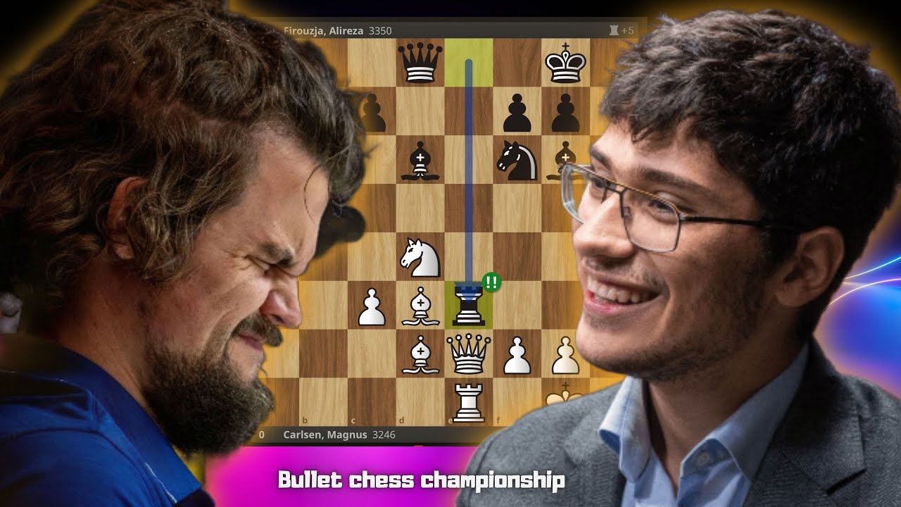 Who is the best BULLET Player in the World? - Magnus vs Alireza ...