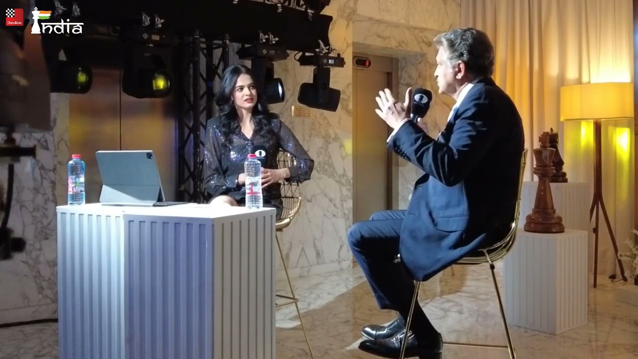 Anand Mahindra and his thoughts on the Global Chess League | ft. Tania ...
