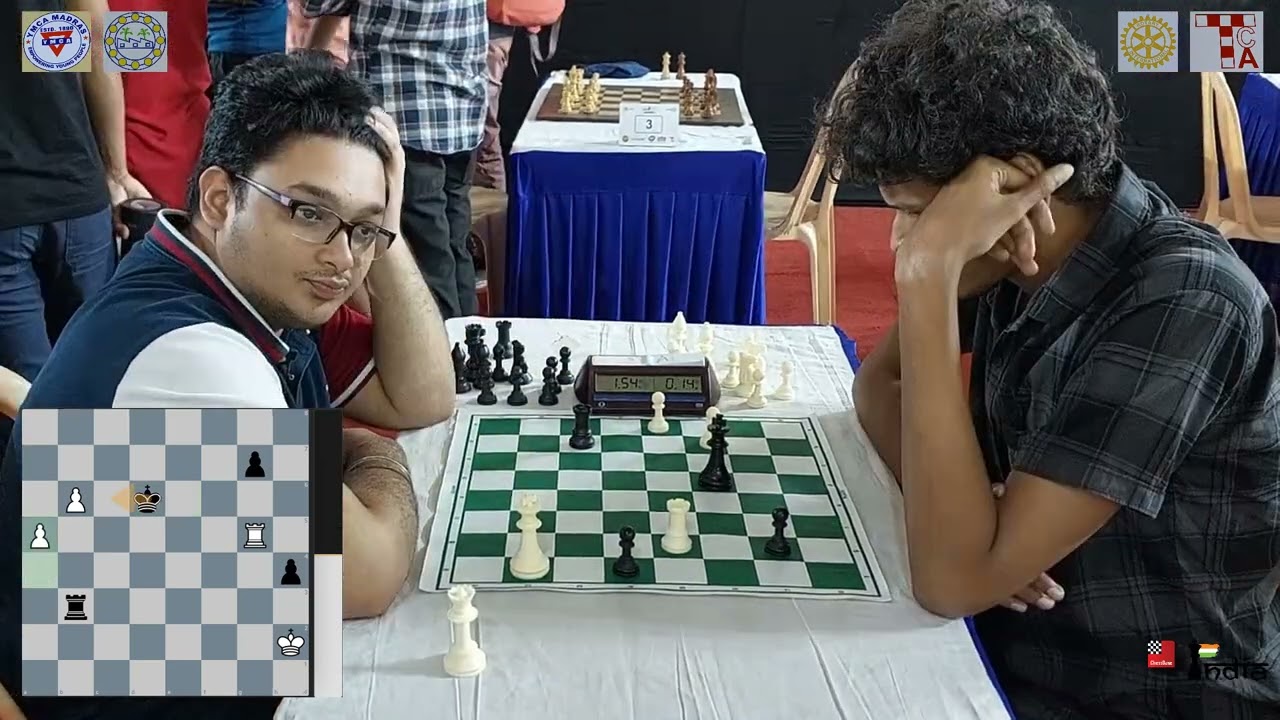 Pawn Race in Rook Endings are always Tricky! IM Srihari vs Vijay ...