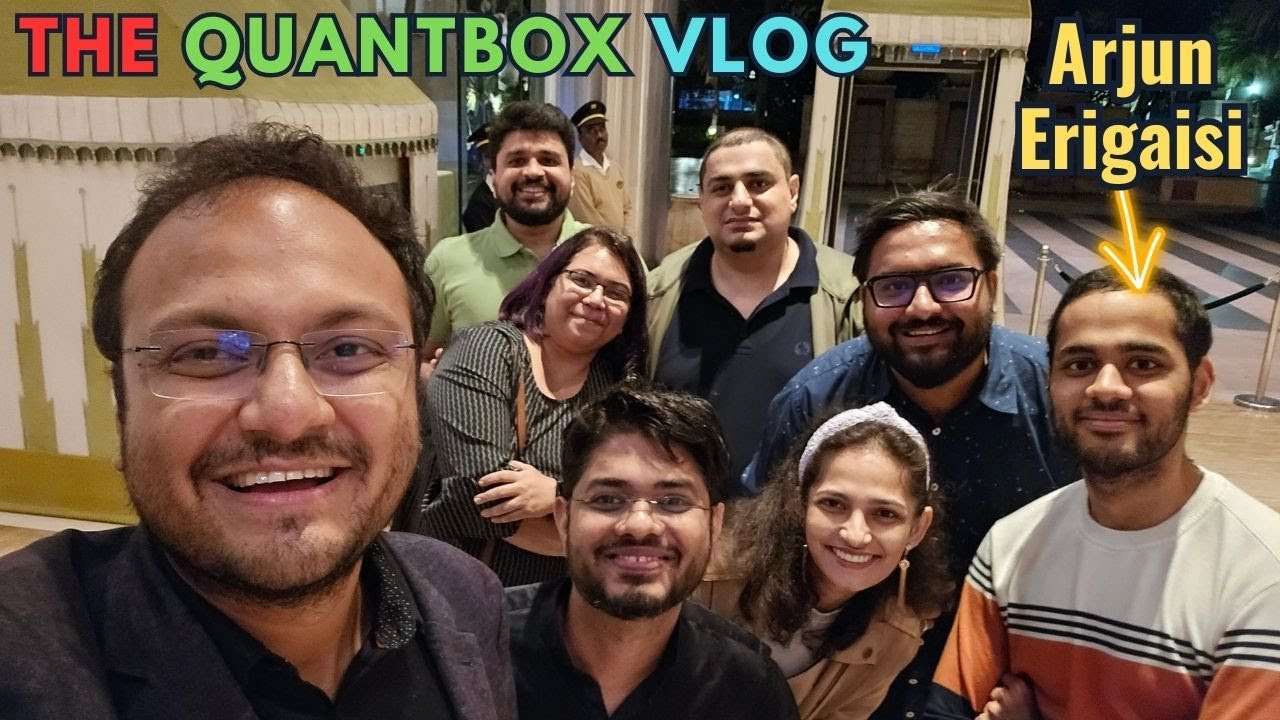 When Arjun Erigaisi did something completely crazy in Bangalore | The QuantBox Vlog