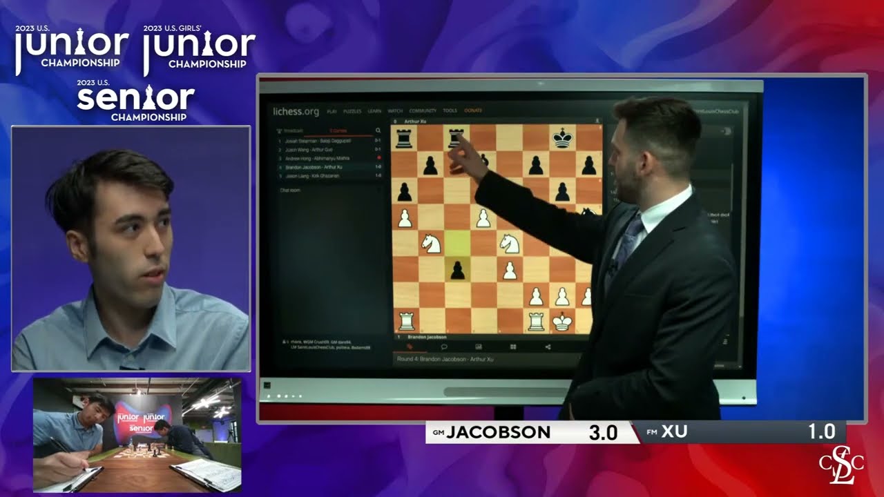Jacobson: I’ve Found My Footing | R4 #USJuniorsChess
