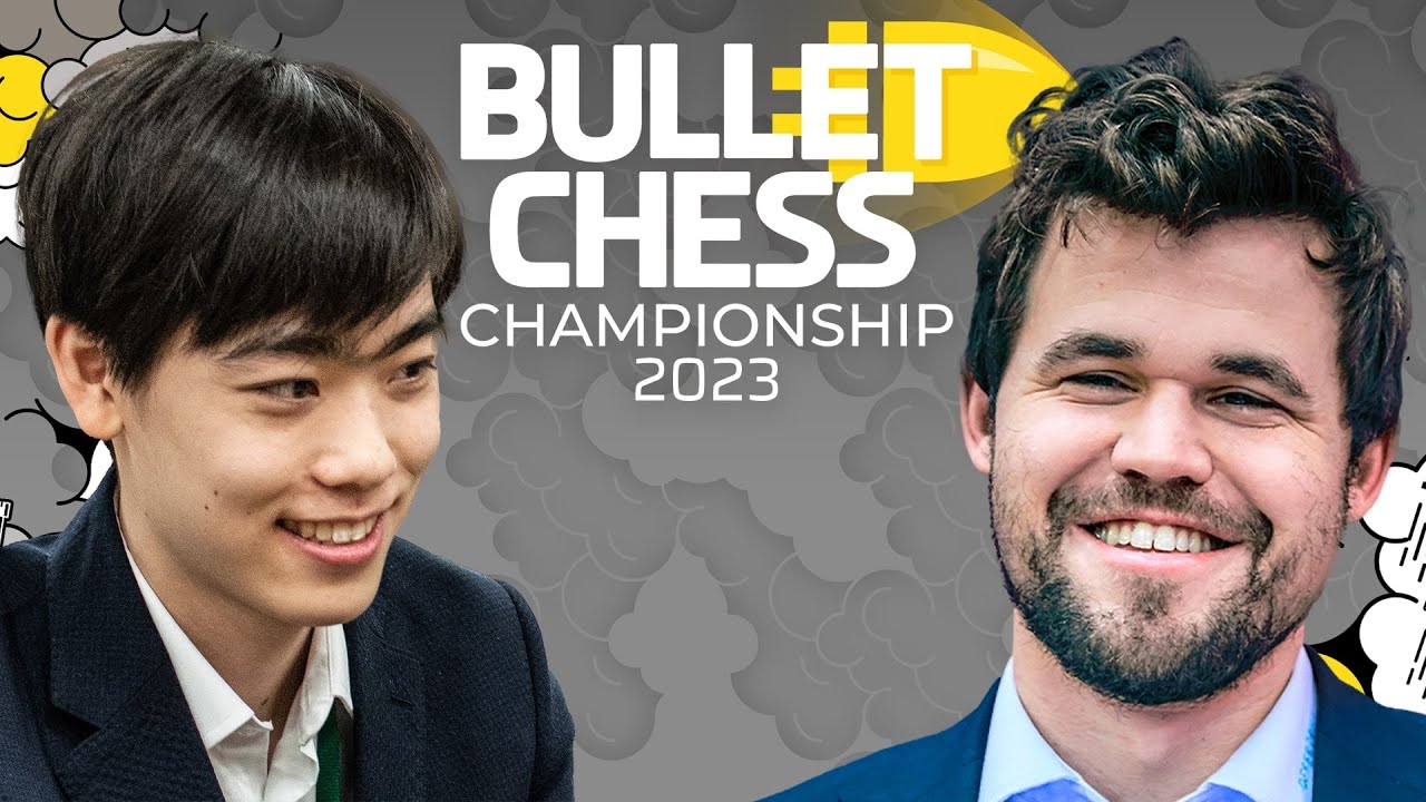 Magnus Carlsen vs Andrew Tang (FULL MATCH) | 2023 Bullet Chess Championship
