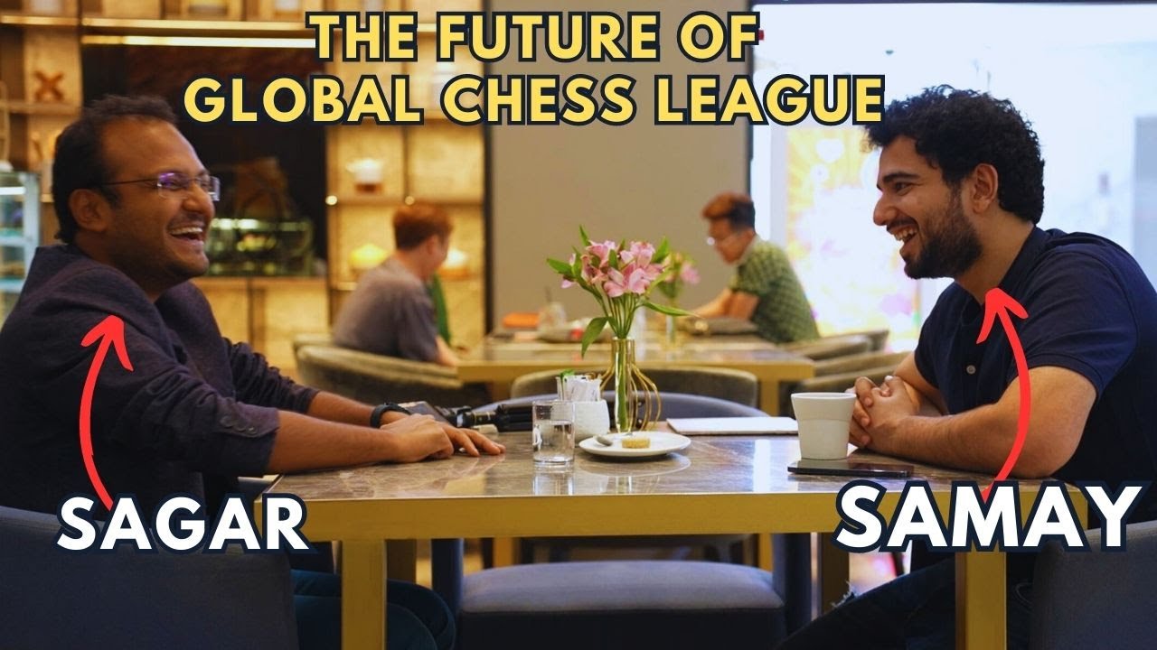 Samay Raina and Sagar Shah discuss Tech Mahindra’s Global Chess League