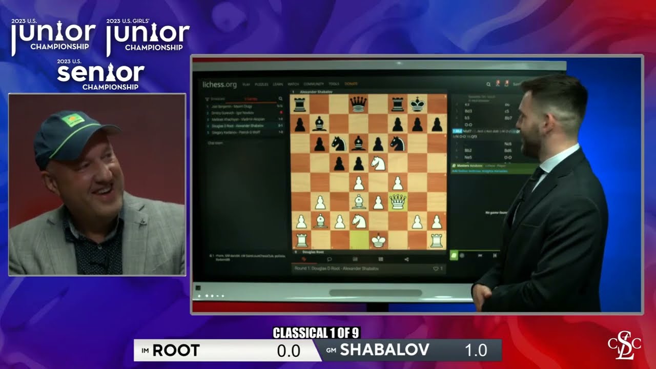 Shabalov: Studied Root Using His Games from the 80s | R1 #USSeniorsChess