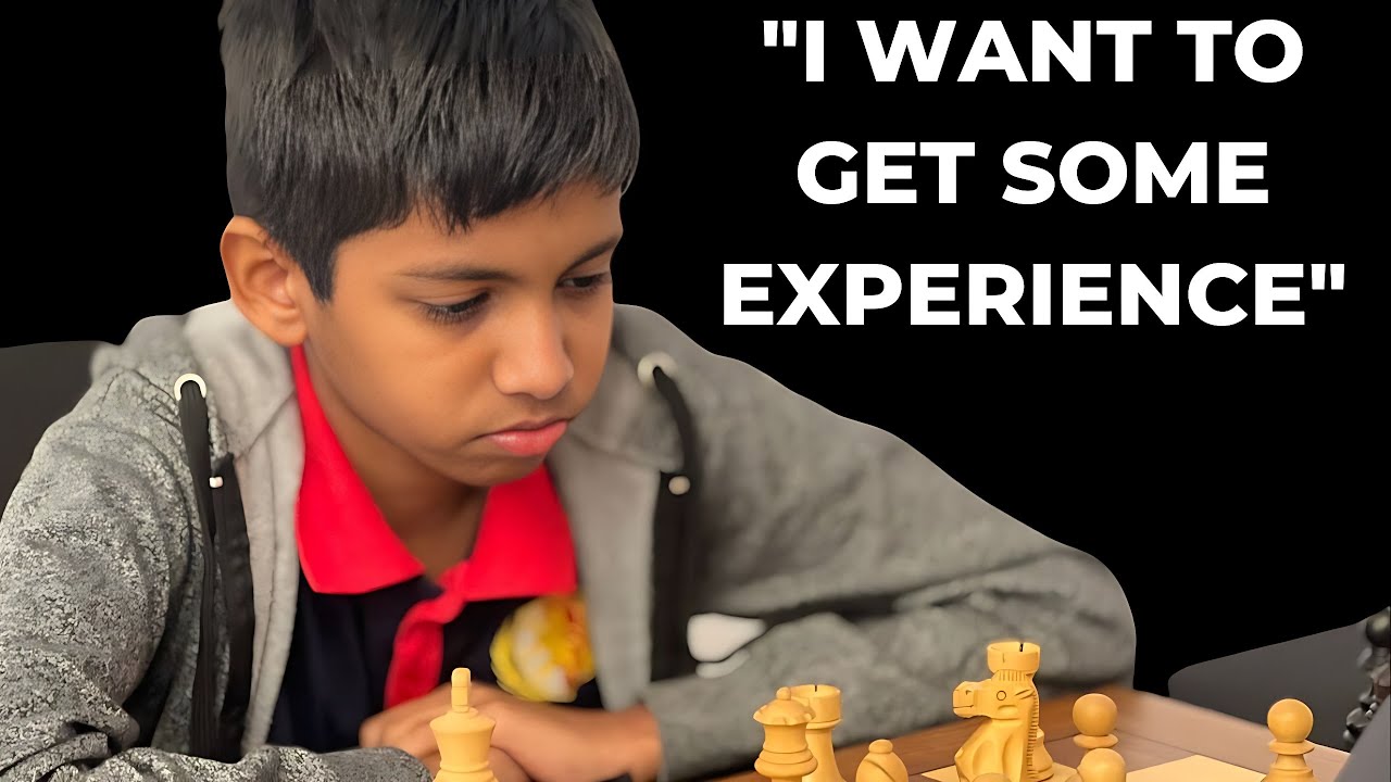 11-year-old FM Ethan Vaz beats IM Ajay Karthikeyan | 29th Abu Dhabi Masters