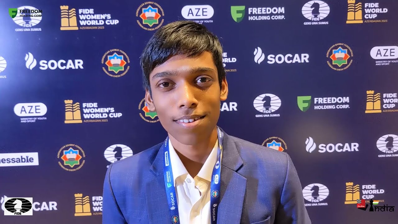 Praggnanandhaa sets the board on fire against Maxime Lagarde | FIDE ...