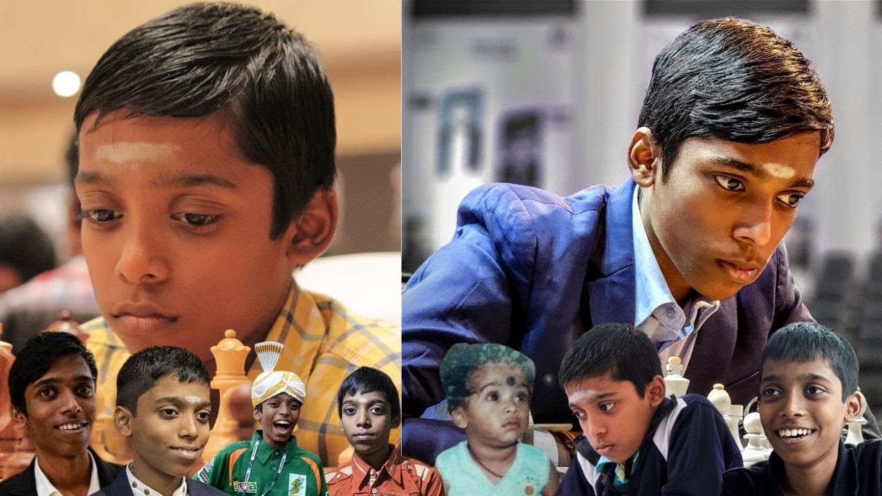 Praggnanandhaa’s life story in 120 pictures | From young talent to a ...
