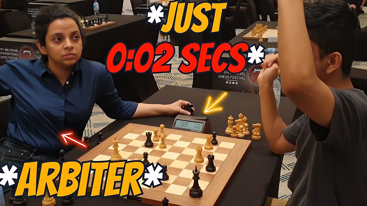 When you call the Arbiter with Two seconds on the clock