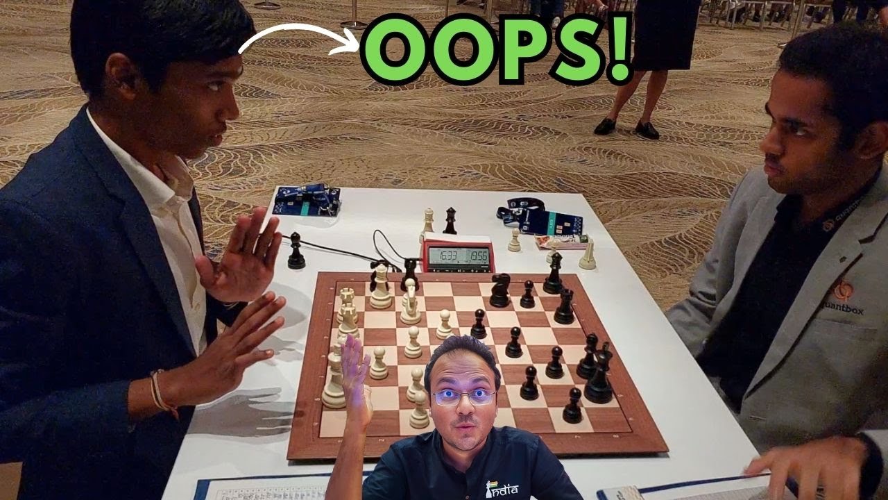 Praggnanandhaa vs Arjun Erigaisi | Battle of two friends becomes brutal ...