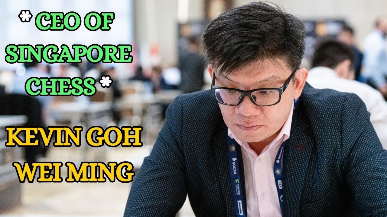The CEO of Singapore Chess who is a GM and also played at the World Cup ...