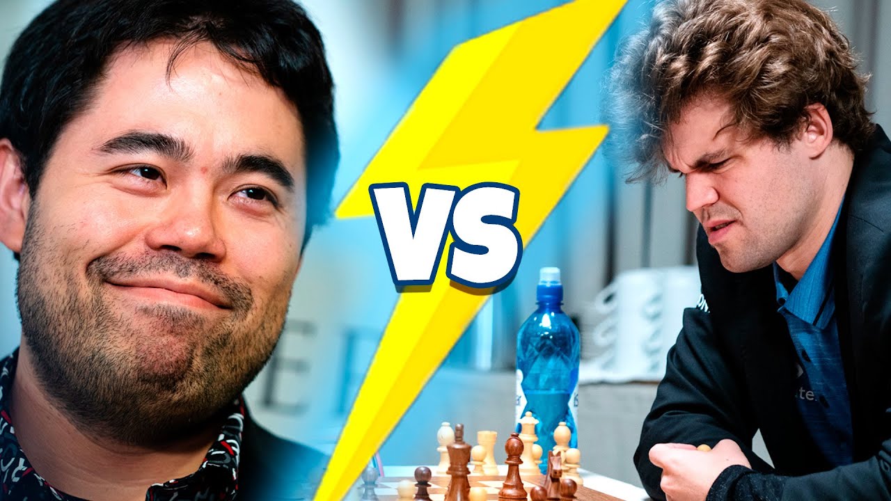 World #2 CRUSHES #1! | Hikaru vs Magnus | ChessKid
