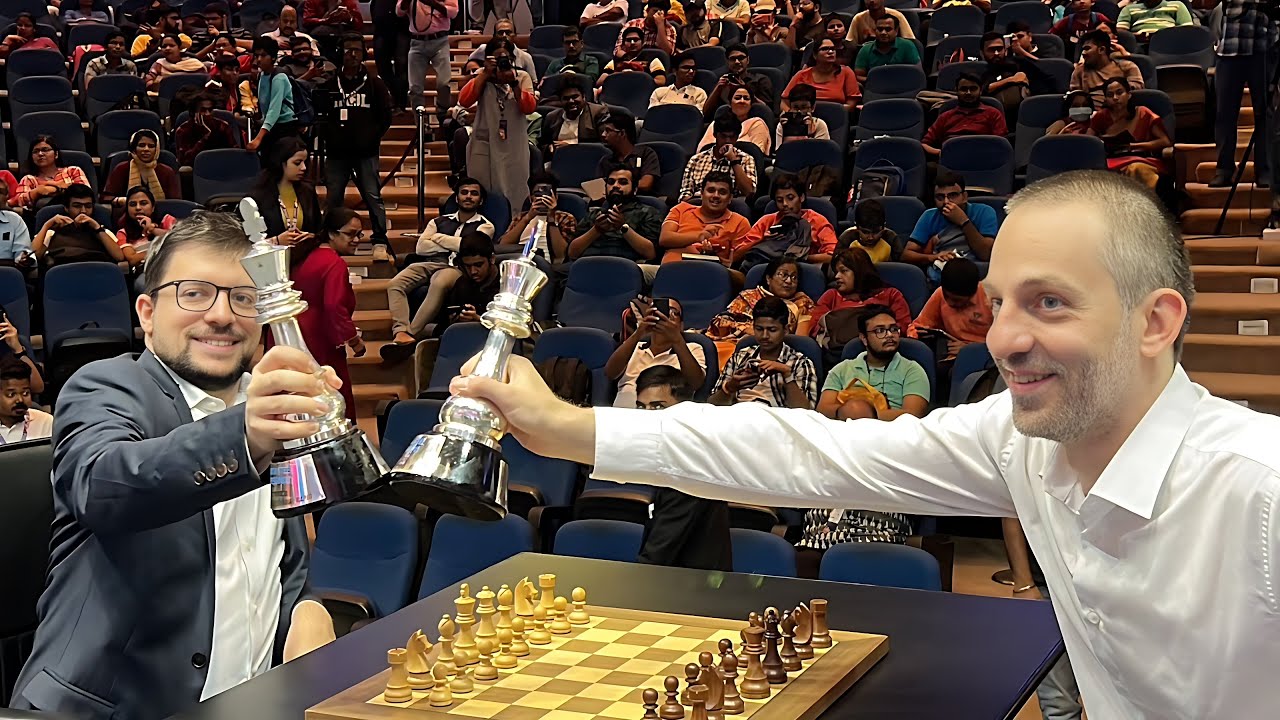 MVL and Grischuk are the Champions of Tata Steel Chess India Rapid and ...