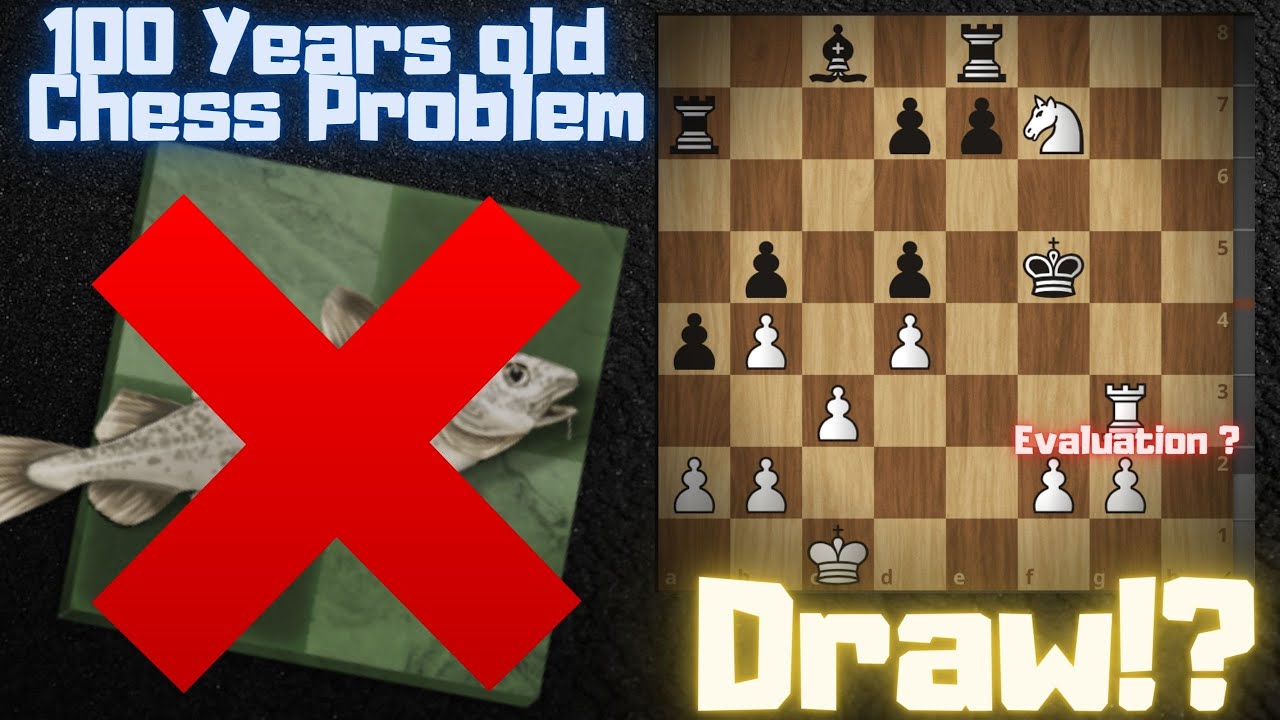 UNBELIEVABLE! Even Stockfish cannot solve a 100 Years old Chess Problem!