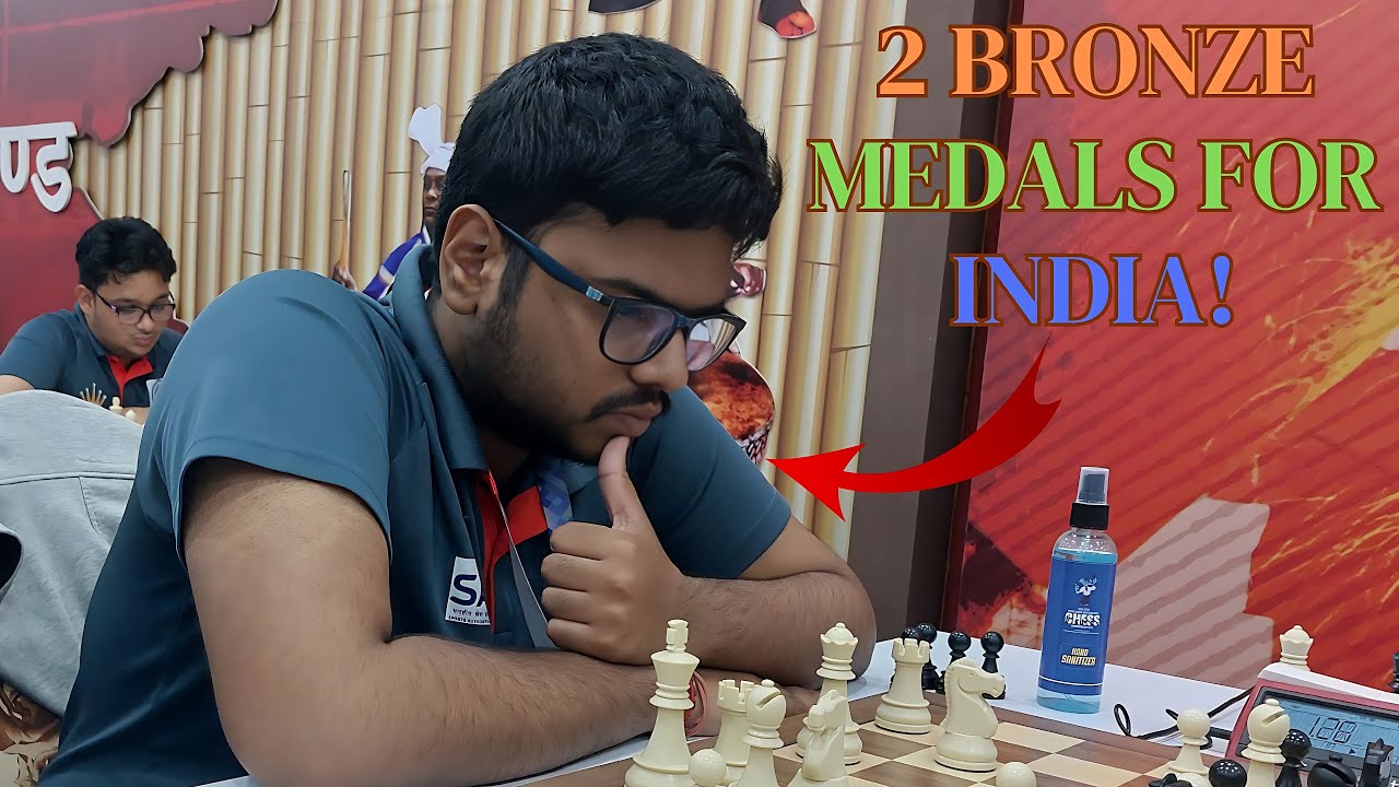 Winning 2 BRONZE medals for INDIA at the Tata Steel Asian Juniors - IM Rohith Krishna S