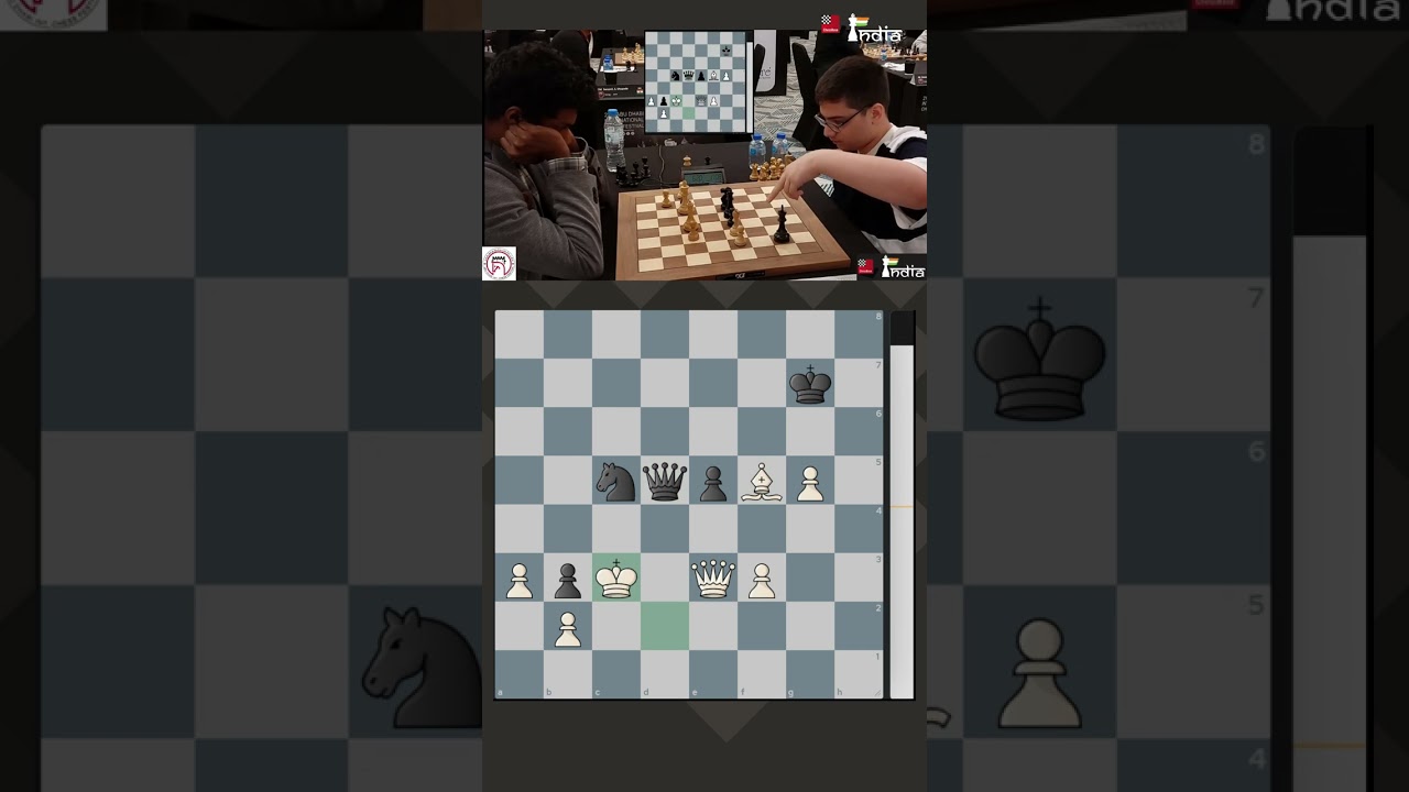 Most SHOCKING Chess BLUNDER! #shorts #chess