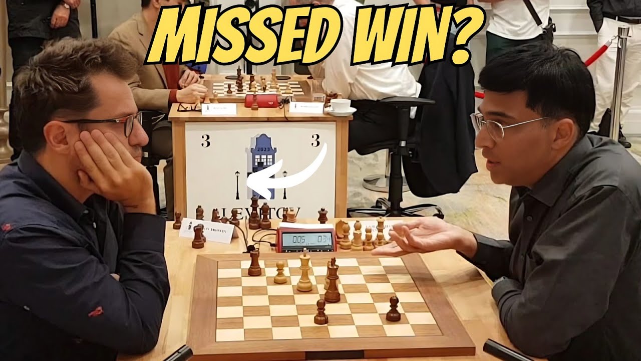 Vishy Anand can save any position if he can save this | Aronian vs ...