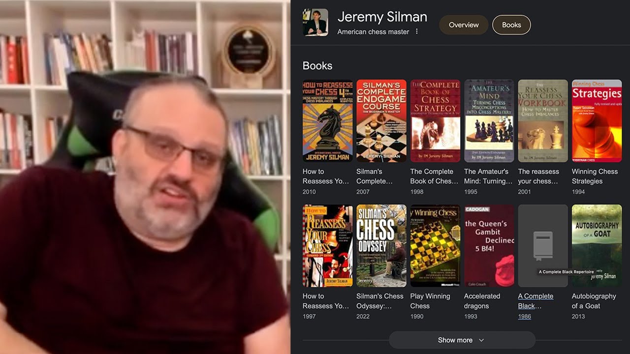 GM Ben Finegold Highly Recommends IM Jeremy Silman’s Books