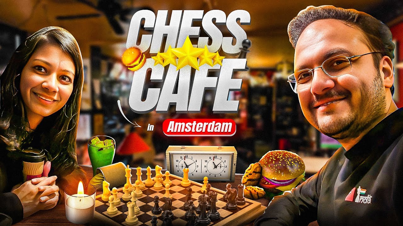 We found an amazing chess cafe in Amsterdam - Cafe Laurierboom
