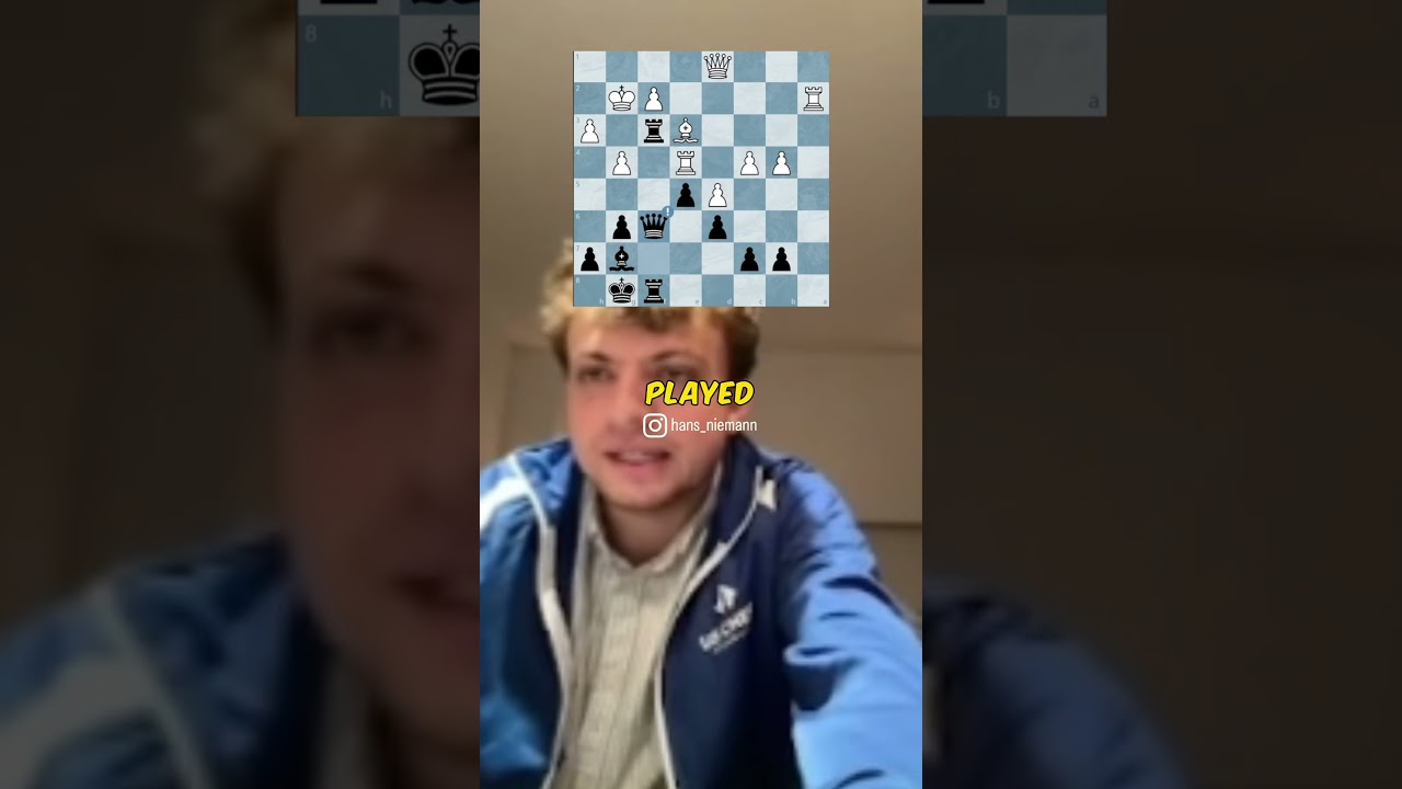 Hans Niemann Reacts To His Insane Game! - Chess Chest