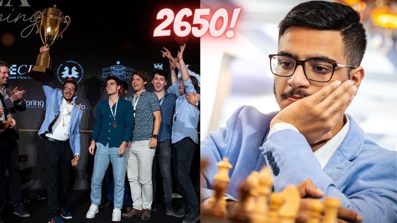 Raunak Sadhwani crosses 2650 and wins Gold along with Carlsen’s team ...