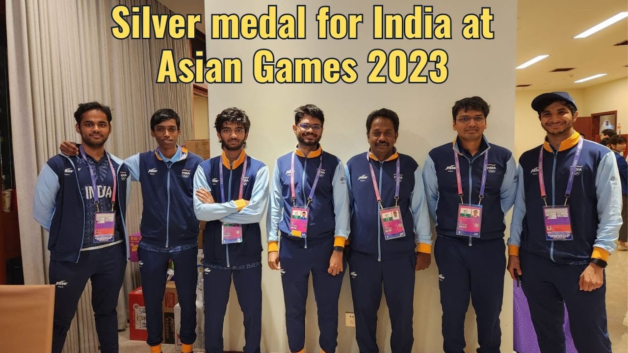 Gukesh, Pragg, Vidit, Arjun, Hari on winning the Asian Teams Chess 2023 ...