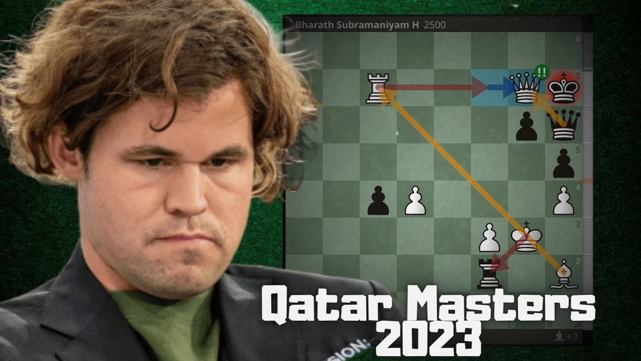 Magnus is Back! - Qatar Masters 2023 Round 5 - Magnus Carlsen vs ...