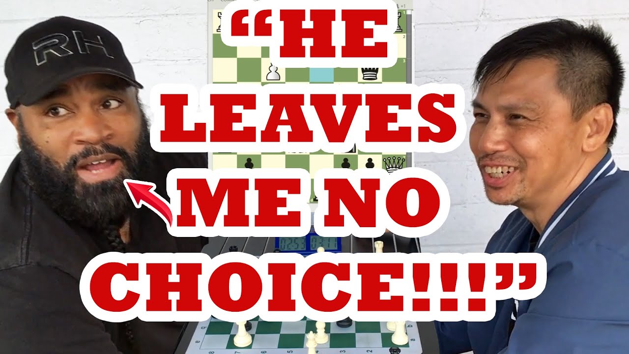 Never Seen Such A Brutal Mate Setup! Big Ruthless Rick vs Tazz Man