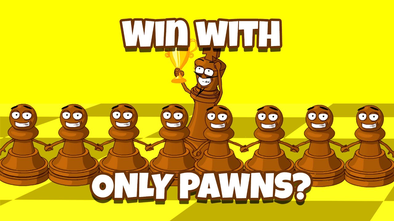 Can You Win A Game Using ONLY PAWNS? | ChessKid