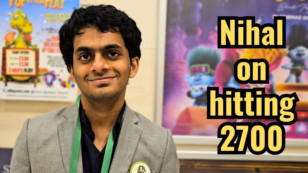 “I hope reaching 2700 Elo is just the start!” - Nihal Sarin | 2.5/4 at FIDE Grand Swiss 2023