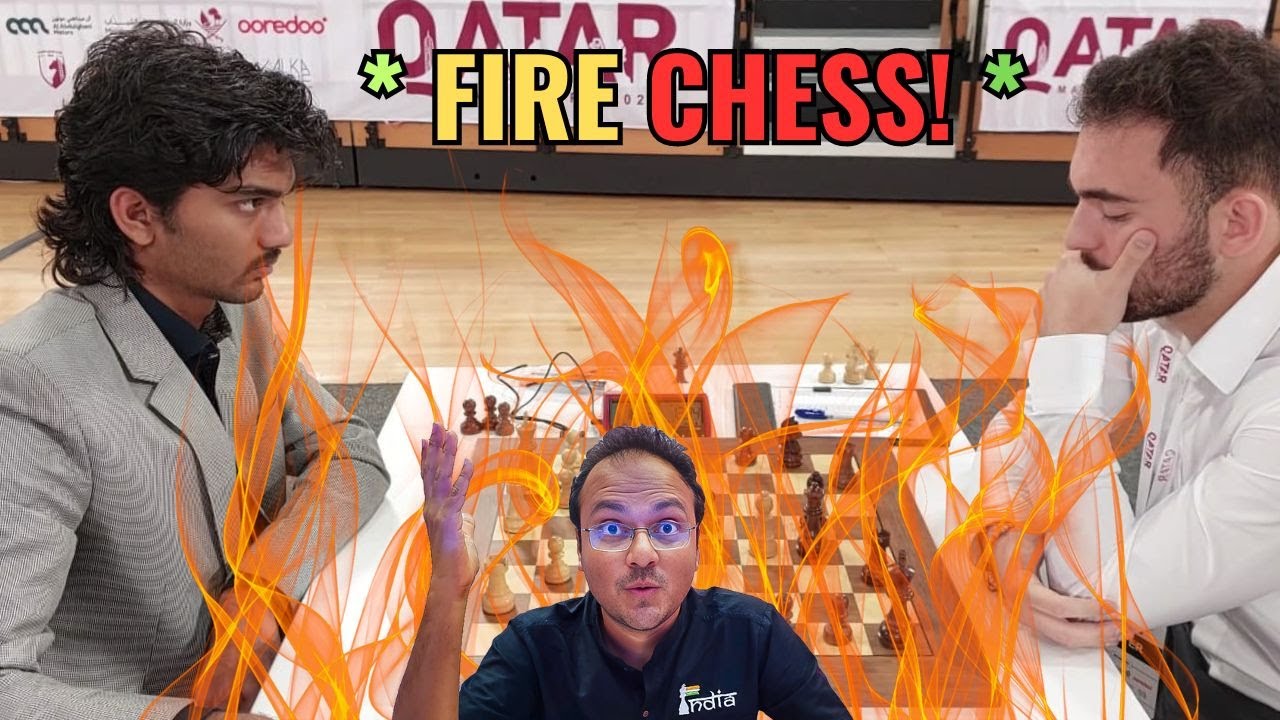 Gukesh’s fire chess for a 28 move win in the London | Gukesh vs Robby ...